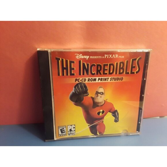 Disney | Media | Disneypixars The Incredibles Pccd Rom Print Studio 205 ...